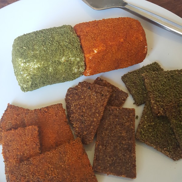 Mole Pecan Crackers and Goat Cheese | Savor the Southwest: